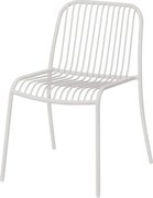 Světle šedá kovová zahradní židle Yua Wire – Blomus