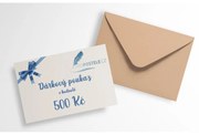 Dárkový poukaz v hodnotě 500 Kč