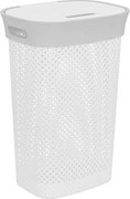 Koš na prádlo HAMPER, 60 l, bílý