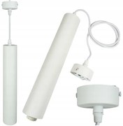 ECOLIGHT GU10 bílá LED trubicová závěsná lampa