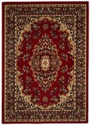 Spoltex, Kusový koberec Samira New Red 12001-011, 200x280, červená, chodba / předsíň