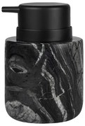 Černý mramorový dávkovač mýdla 0.2 l Marble – Mette Ditmer Denmark