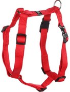 Postroj nylon Ziggi červený M 2x45-65cm Flamingo