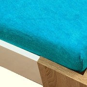 Homa froté prostěradlo PLUS turquoise 130 g