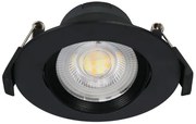 Svítidlo LED CCT ORO Zuma 9 W kruhové černá
