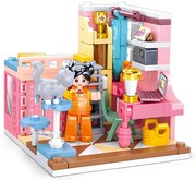 Sluban Girls Dream Mini Handcraft M38-B1016D Ložnice