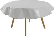 Livarno® Omyvatelný ubrus (kulatý, Ø 160 cm, šedá)