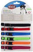 Trixie GmbH a Co.KG Obojek nylon pro štěňata rozez.S-M 17-25cm/10mm 6ks TR
