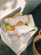 Sinsay - Pikniková deka s motivem citronů - žlutá
