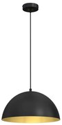Milagro Lustr na lanku BETA 1xE27/60W/230V pr. 35 cm černá MLP7896