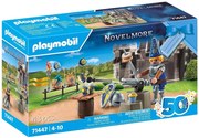 Set figurek a příslušenství playmobil 71447 rytířovy narozeniny