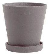 Květináč Flowerpot s podmiskou Plum M HAY