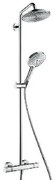 Hansgrohe Raindance S - Sprchový set Showerpipe 240 s termostatem, 3 proudy,  EcoSmart 9 l/min, chrom 27116000