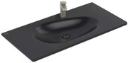 Villeroy & Boch Antao - Umyvadlo nábytkové 100x50 cm, s přepadem, otvor pro baterii, CeramicPlus, Pure Black 4A76ABR7