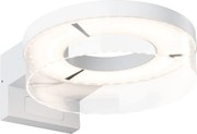 P 93112 LED venkovní nástěnné svítidlo Capea pohybové čidlo IP44 231mm 3000K 8 / 1x1,2W 230V bílá hliník - PAULMANN