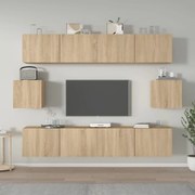 6dílný set TV skříněk dub sonoma kompozitní dřevo 3114360