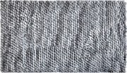 LineaDue PUNTO - Koupelnová předložka stříbrná šedá Rozměr: 70x120 cm