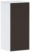 Hansgrohe Xevolos E - Boční skříňka, 41x89x36 cm, 1 dvířka, panty vlevo, matná bílá/textilní tmavá šedá 54212660