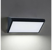 Brilagi - LED Venkovní nástěnné svítidlo TRIANGLE LED/20W/230V černá IP65