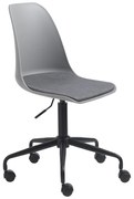Šedá kancelářská židle Unique Furniture