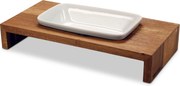 Pet Amour Designová miska pro kočky a malé psy Siam Teak