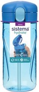 Sistema® hydrate™ láhev quick flip top s brčkem 520 ml, modrá