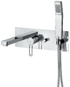 Paffoni Ringo - Vanová baterie pod omítku s příslušenstvím, chrom RIN001CR
