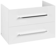 Villeroy & Boch Avento - Umyvadlová skříňka, 78x51x45 cm, 2 zásuvky, Brilliant White A89100VE