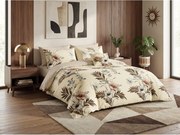 Oboustranné povlečení DUO SENSE SANDORA krémové + povlak na polštářek 40x50 cm ZDARMA Rozměr povlečení: 70 x 90 cm | 140 x 200 cm