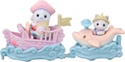 Sylvanian families 5820 mořská vozítka a baby figurky  v zábavném parku