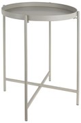 Kovový kulatý odkládací stolek ø 40 cm Meseta – Leitmotiv