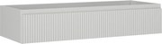 Mexen Rivel, koupelnová skříňka 120 cm, 1 zásuvka, drážkovaná, šedá matná, 91A20-12023-1-BF62
