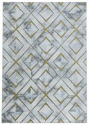 Ayyildiz, Kusový koberec Naxos 3811 gold, 140x200, šedá, kancelář