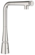 Grohe Zedra SmartControl - Dřezová baterie s výsuvnou koncovkou, SmartControl, supersteel 31593DC2