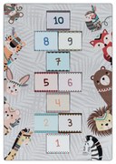 Ayyildiz, Dětský kusový koberec Play 2903 grey, 140x200, vícebarevná, dětský pokoj