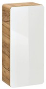 Comad Koupelnová skříňka závěsná horní Aruba White 35 dub craft/bílá