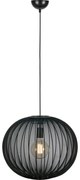 Markslöjd 108791 - Lustr na lanku FORENCE 1xE27/40W/230V pr. 50 cm černá