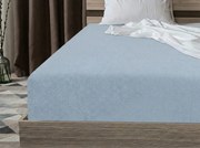 Froté prostěradlo EXCLUSIVE světle modré 90 x 200 cm