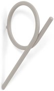 Taupe nástěnný ocelový háček Tuba M – Spinder Design