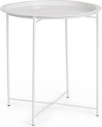 Kovový kulatý odkládací stolek ø 47 cm Hilmar – Yes Everyday