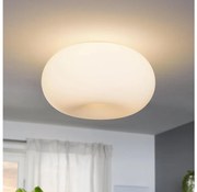 EGLO 86812 - Stropní svítidlo OPTICA 2xE27/60W/230V opálové sklo