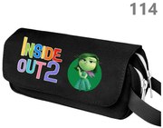 Dětský školní penál V hlavě 2 (Inside Out 2) Barva: černá 114