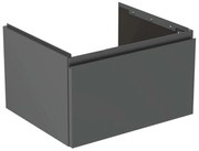 Ideal Standard Finesse - Umyvadlová skříňka, 60x51x37 cm, 1 zásuvka, matný antracit E3391Y2