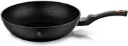 Berlingerhaus berlingerhaus pánev wok s mramorovým povrchem 28 cm black rose collection bh-1638