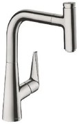 Hansgrohe Talis Select M51 - Dřezová baterie s výsuvnou koncovkou, vzhled nerezu 72822800