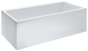 Laufen Pro - Vana s konstrukcí a čelním panelem levým, 180x80 cm, bílá H2329550000001