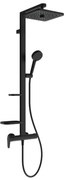 Ideal Standard Ceraflow ALU+ - Sprchový set s baterií, 26x26 cm, 2 proudy, hedvábná černá BE204XG