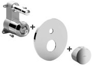 Paffoni Jo - Baterie pod omítku pro 2 spotřebiče, chrom JOBOX015CR