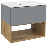 Comodo Koupelnová skříňka s keramickým umyvadlem Neveda G 60