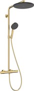Hansgrohe Raindance Alive S Puro - Sprchový set s termostatem, průměr 30 cm, 3 proudy, EcoSmart+, leštěný vzhled zlata 24594990
